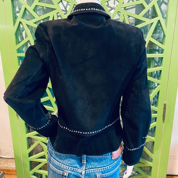 Double D Ranch | Jackets & Coats | Double D Ranch Wear Black Suede ...